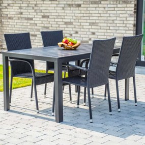 Vikio Zahradní set 140x80 pro 6 osob DT276 antracit
