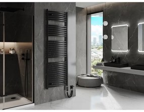 Mexen Helios, elektrické topné těleso 1800 x 600 mm, 900 W, černá, W103-1800-600-2900-70