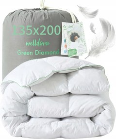 Celoroční Přikrývka Welldora Comfort Duvet Z Peří Lehká 135 X 200 CM
