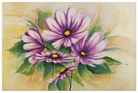 Gario Ručně malovaný obraz Květiny a zeleň Rozměry: 120 x 80 cm