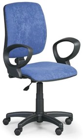 Euroseat Kancelářská židle TORINO II s područkami, modrá