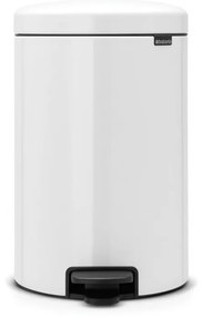 Brabantia Pedálový odpadkový koš newIcon - 20 L, bílá