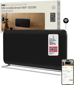Mill PA1500WIFI4A černá / Panelové topidlo / 1500 W / 18-22 m2 / IPX4