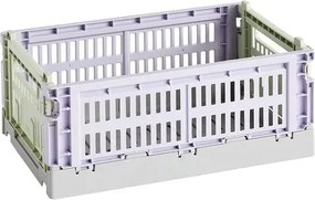Úložný box Crate Mix Colour Lavender S HAY