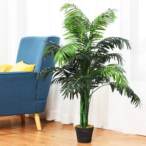 Costway Umělá rostlina Použitá umělá palma 110 cm/150 cm-110 cm, zelený