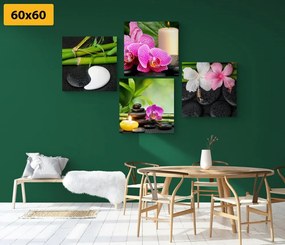 Set obrazů Feng Shui zátiší - 4x 60x60 cm