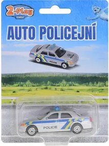 2-PLAY TRAFFIC Policejní auto / Na volný chod / Kov, plast / 8 cm
