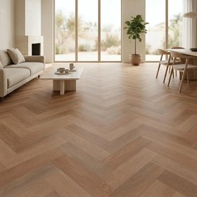 TARKETT PVC podlaha - lino ICONIK 280T Ancares Herringbone Limed ŠÍŘKA: 3 m, POUŽITÍ: Bytové