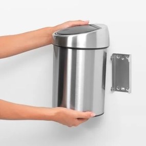 Brabantia Koš Touch Bin 3L bílá