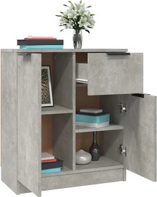 Příborníky 2 ks betonově šedé 60 x 30 x 70 cm kompozitní dřevo 3115815