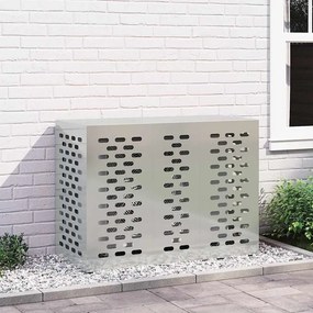 vidaXL Ochrana klimatizace Stříbrná 110 x 50 x 80 cm [865910] Barva: antracitová
