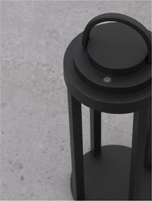 NV 9492700 Venkovní stolní lampa MOCHA antracitový hliník a čiré sklo LED 2W 3000K 5V DC 96st. IP54 - NOVA LUCE