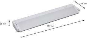 LED Podlinkové svítidlo LED/5W/230V Bílá