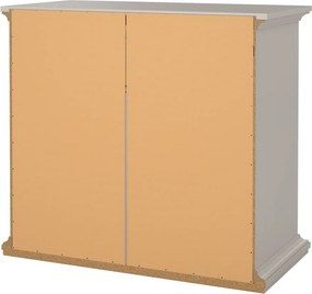 Krémová komoda 96x87x49 cm Paris – Tvilum