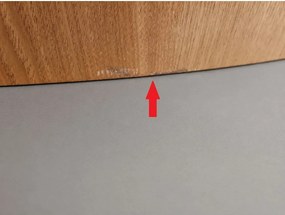 Jídelní stůl v dekoru jasanu 110x210 cm Serra - II. jakost – House Nordic