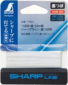 Shinwa | Značkovací šnůra 0,4 mm -  pro extra ostrou linku