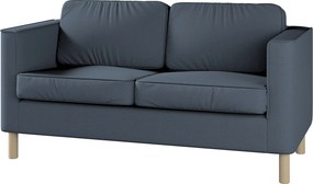 Potah na pohovku Pärup pro 2 místa barva modrá látka pletený vzor