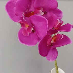 GFT Umělé květiny orchidej - tmavě růžová - AKCE!