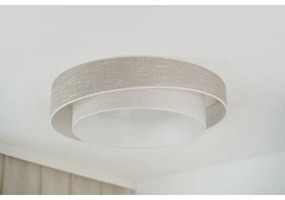 Brilagi - LED Stropní svítidlo DOVER SHINE LED/26W/230V pr. 60 cm šedá/krémová