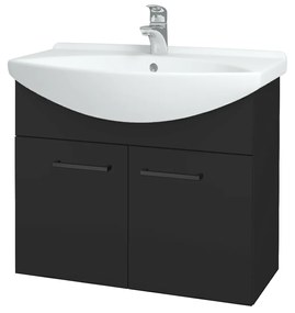 Dřevojas Koupelnová skříň TAKE IT SZD2 75 Varianta: N03 Graphite / Úchytka T06 / N03 Graphite