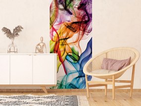 Vliesová fototapeta na zed' Barevný Kouř | 90 x 270 cm | DFTNVL3703