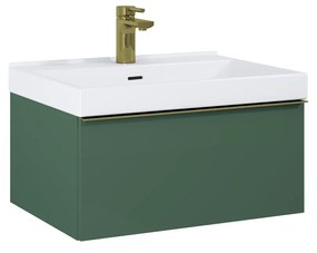 Elita Look 1S, skříňka pod umyvadlo 600x449x281 mm PDW, zelená matná, ELT-168558