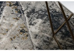 Moderní koberec TULS strukturální, střapce 51326 Geometrický, moza velikost 120x170 cm | krásné koberce cz