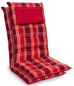 Sylt, čalouněná podložka, podložka na židli, podložka na výše polohovací křeslo, polštář, polyester, 50 × 120 × 9 cm, 2x podložka