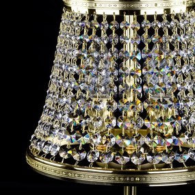 Křišťálová stolní lampa KLOTYLDA DIA 250 CE - ARTGLASS