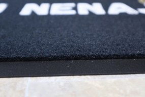 Mercury Flooring, Rohožka Klíč pode mnou nenajdeš 40x60 cm, 40x60, černobílá
