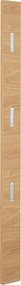 XXXLutz ŠATNÍ PANEL, barvy dubu, divoký dub, 14/170/3 cm Novel - Šatní panely - 001529002602