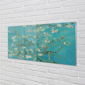 akrylový obraz Art mandlové květy 125x50 cm