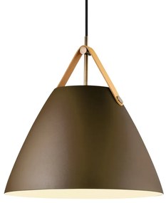 Nordlux Béžové kovové závěsné světlo Strap 36 cm