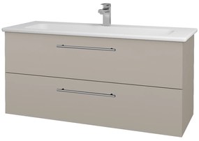 Dřevojas Koupelnová skříň GIO SZZ2 120 Varianta: M01 Bílá mat / Úchytka T02 / M01 Bílá mat