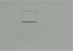 Villeroy & Boch Squaro Infinity - Sprchová vanička, 100x70 cm, Morning Green UDQ1070SQI2LV-R8