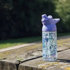 Quokka Swift 785 ml Violets / Láhev na vodu / S pítkem / Ecozen / BPA