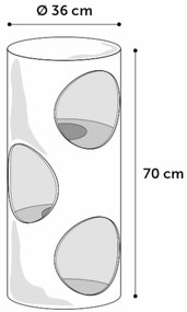 Flamingo Škrabadlo pro kočky GRETA šedá, 70 cm