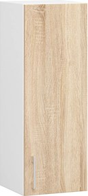 Závěsná kuchyňská skříňka Lima W30 720 bílá/dub sonoma