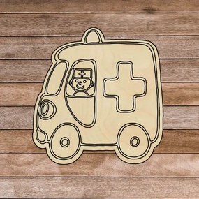 Dřevěná vkládačka Montessori - Vozidla | SENTOP H021