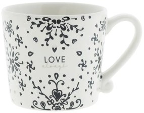 Bastion Collections keramický hrnek Love Always, 200 ml