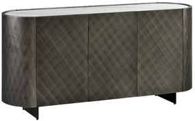 Designová komoda Wilhelmina 150 cm antracitová