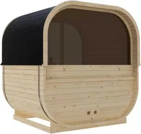 RAKOUSKÝ produkt - Venkovní sauna HANKO pro 6 osob 210 x 180 x 210cm ( F60180 )