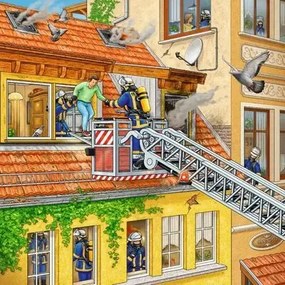 Ravensburger Hasiči - 3x49 dílků / od 5 let