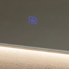 Brilagi -LED Koupel. zrcadlo DESIO LED/28W/230V 60x80 cm IP44 CRI 90 stm. + CCT