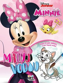 JIRI MODELS Maluj vodou A4 Disney Minnie Mouse omalovánky 8