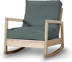 Potah na křeslo IKEA Lillberg barva modrá látka pletený vzor