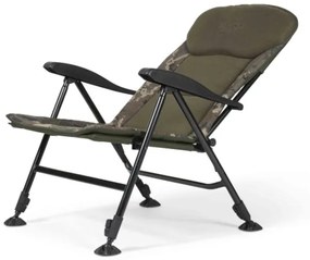 Nash Křeslo Bank Life Reclining Chair Camo