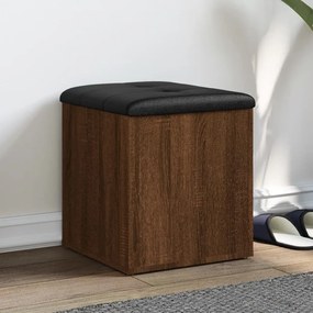 vidaXL Úložná lavice 42 x 42 x 45 cm kompozitní dřevo [835034] Barva: hnědý dub
