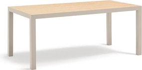 Jídelní stůl s deskou z dubového dřeva 75x180 cm Alma – Teulat
