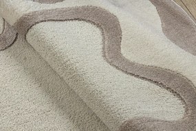 Koberec DUNE SHAPE 8086 krémový / béžový